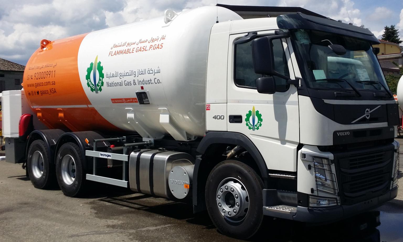 LPG Bobtails for GASCO (Saudi Arabia) - Impianti GPL Mentano